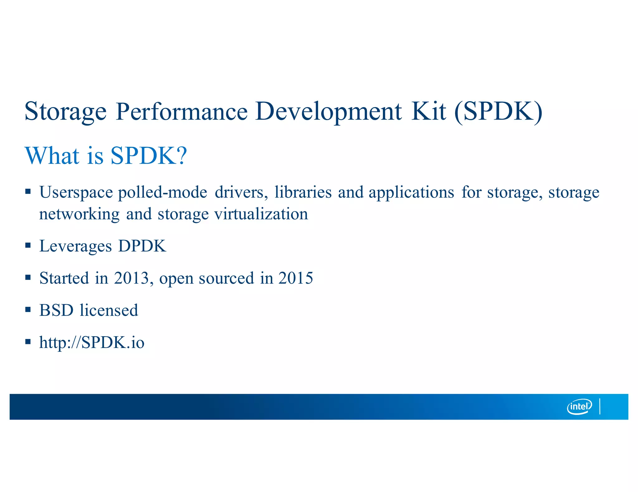 Lfdpdkaccelerate Storage Service Via Spdk Ppt 