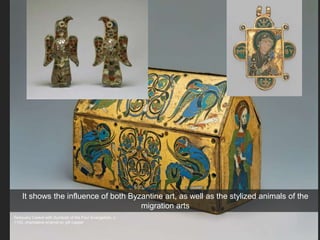 Reliquary Casket With Symbols Of The Four Evangelists