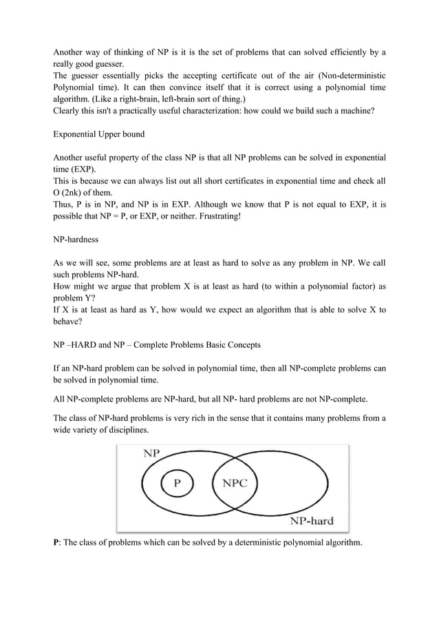 9. chapter 8 np hard and np complete problems | PDF