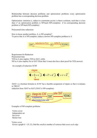 9. chapter 8 np hard and np complete problems | PDF