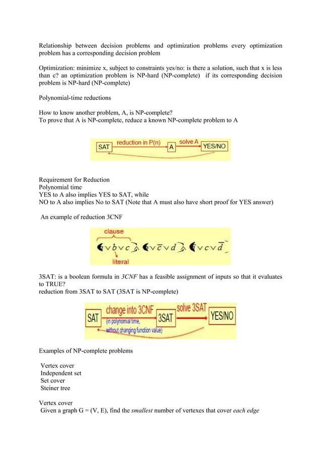9. chapter 8 np hard and np complete problems | PDF