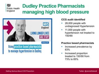 Prevention of cardiovascular disease: Professor Jamie Waterall, National Lead for Cardiovascular ...