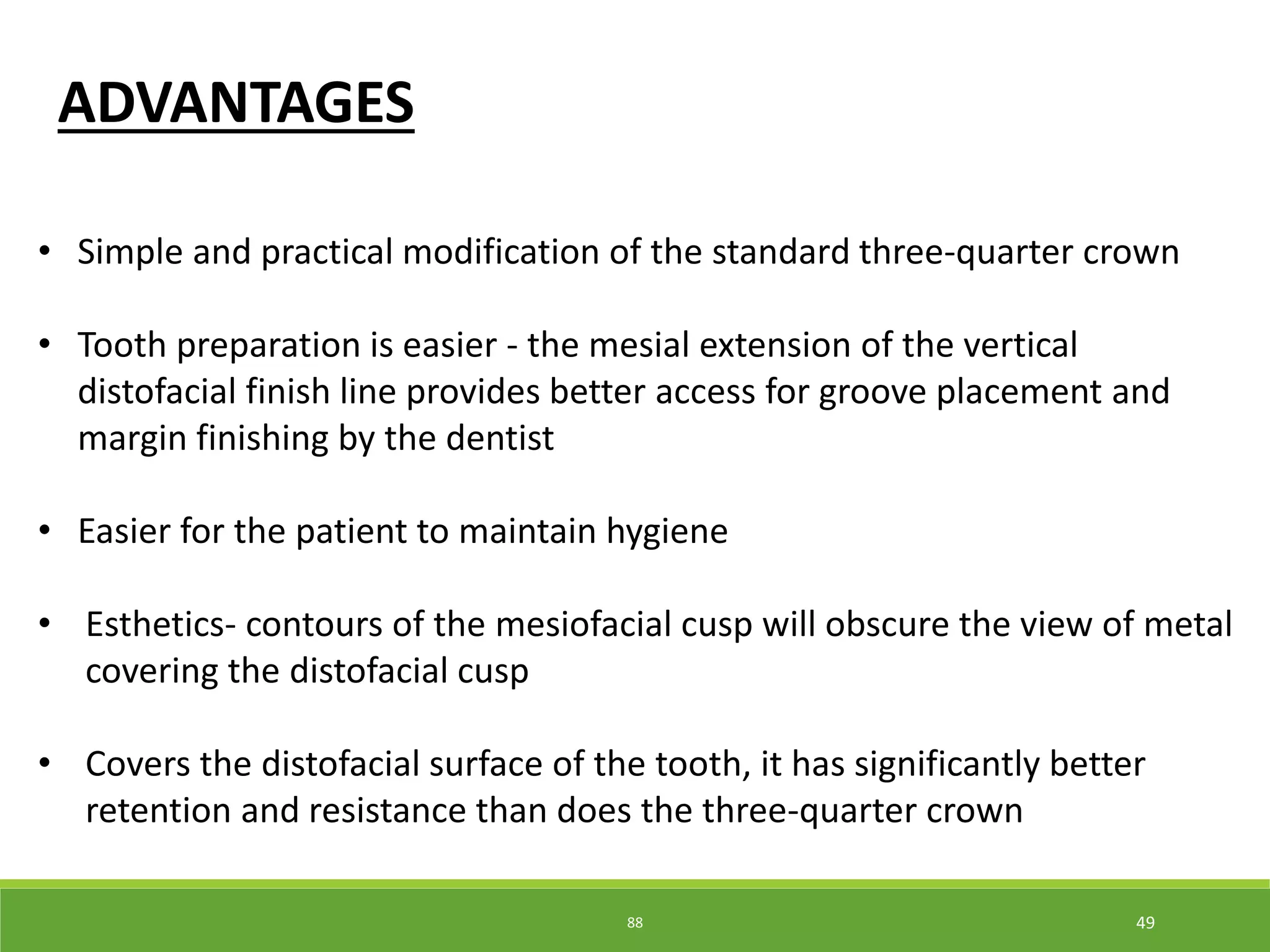 posterior partial veneer crowns - Kelly | PPTX