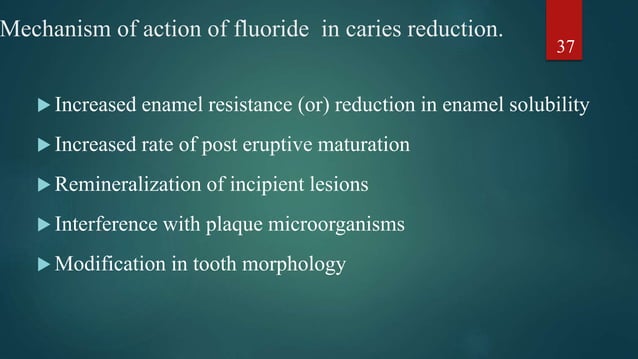 SYSTEMIC FLUORIDES | PPTX