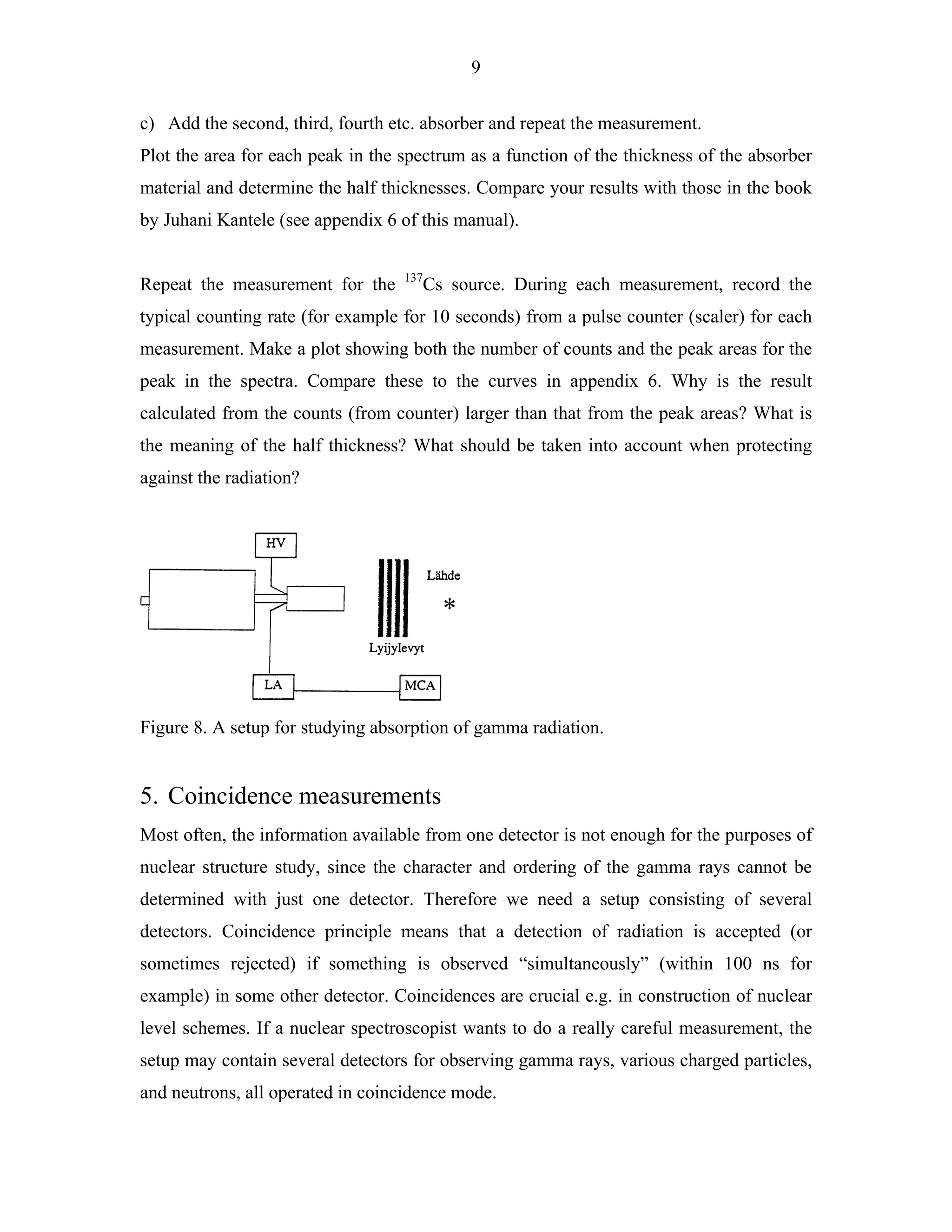 Detection of Gamma Radiation | PDF