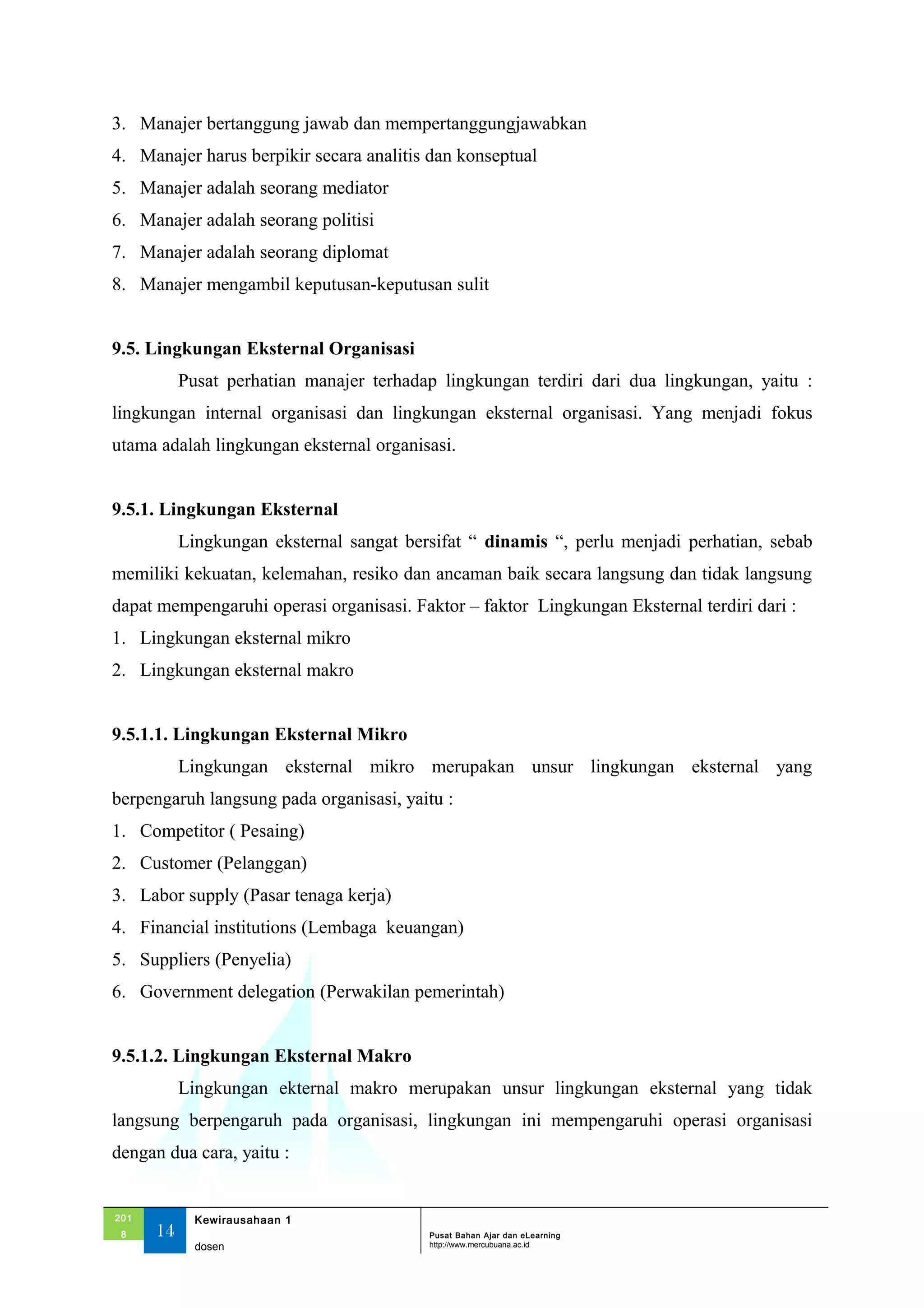 minggu 9 dasar manajemen dan fungsi manajemen dalam organisasi bisnis | PDF minggu 9 dasar manajemen dan fungsi manajemen dalam organisasi bisnis | PDF