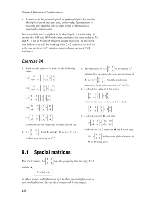 9.matrices and transformation Further Mathematics Zimbabwe Zimsec ...