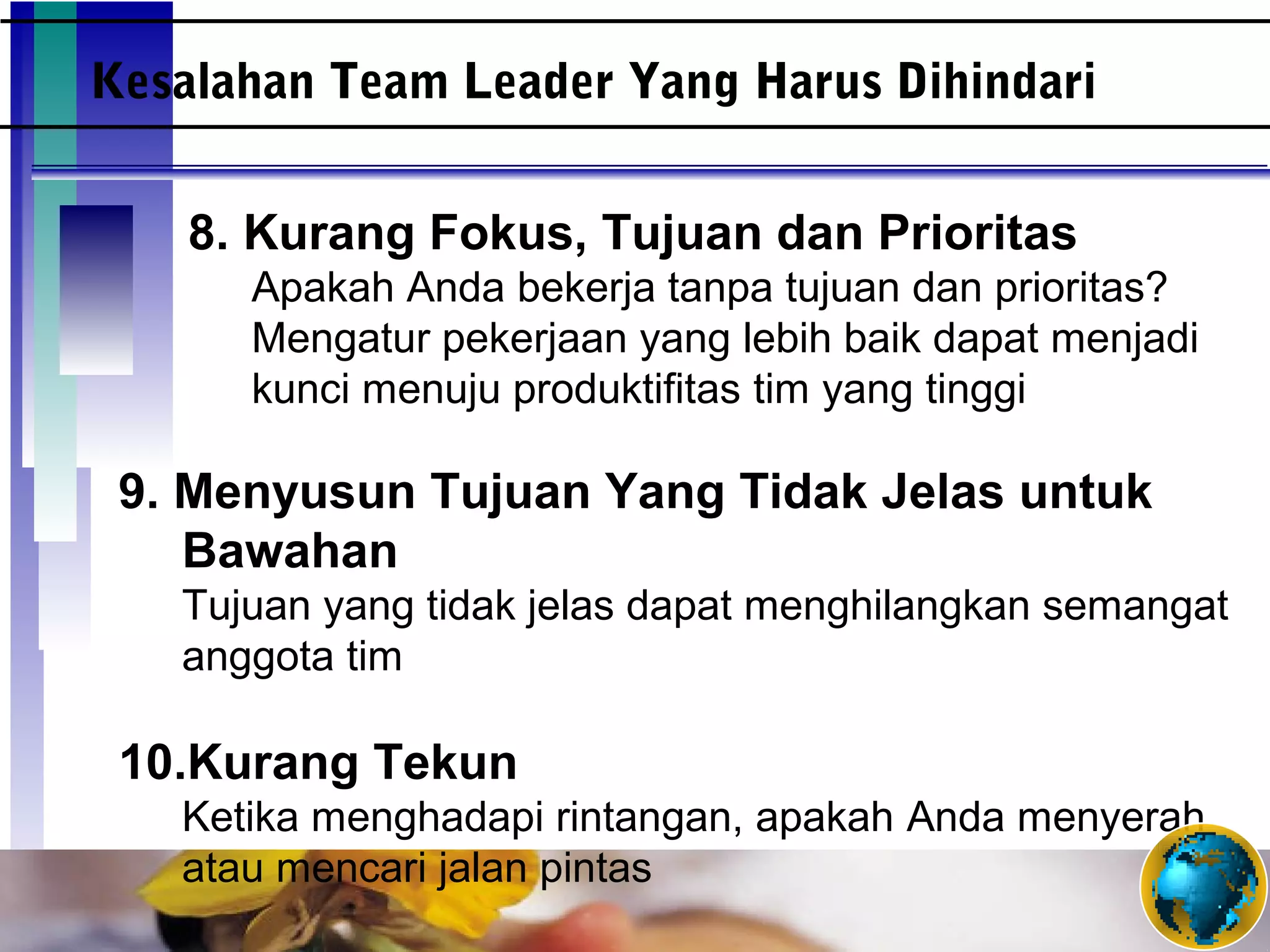 Team Building: How to Lead a High Performance Team_ Materi Training ...