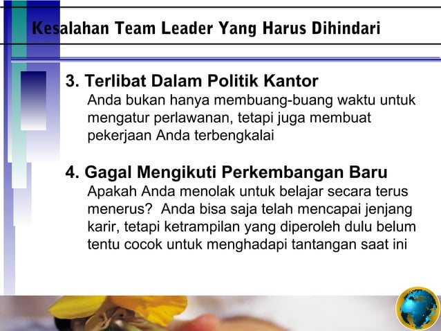 Team Building: How to Lead a High Performance Team_ Materi Training ...