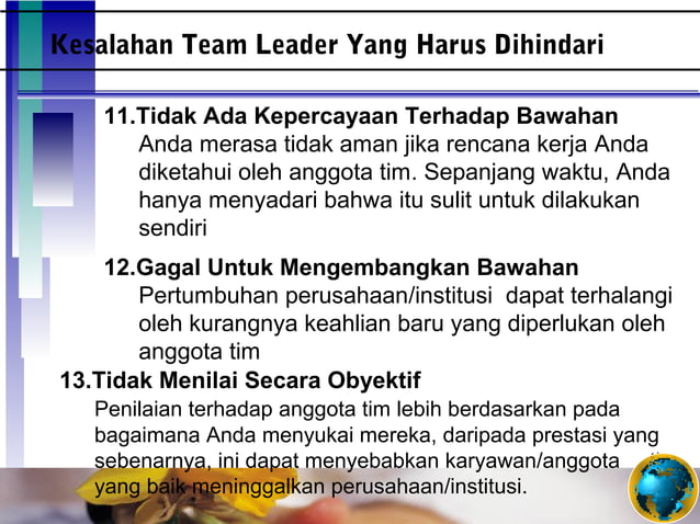 Team Building: How to Lead a High Performance Team_ Materi Training ...