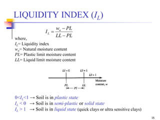 Geotechnical Engineering-I [Lec #9: Atterberg limits] | PPSX | Geology | Science
