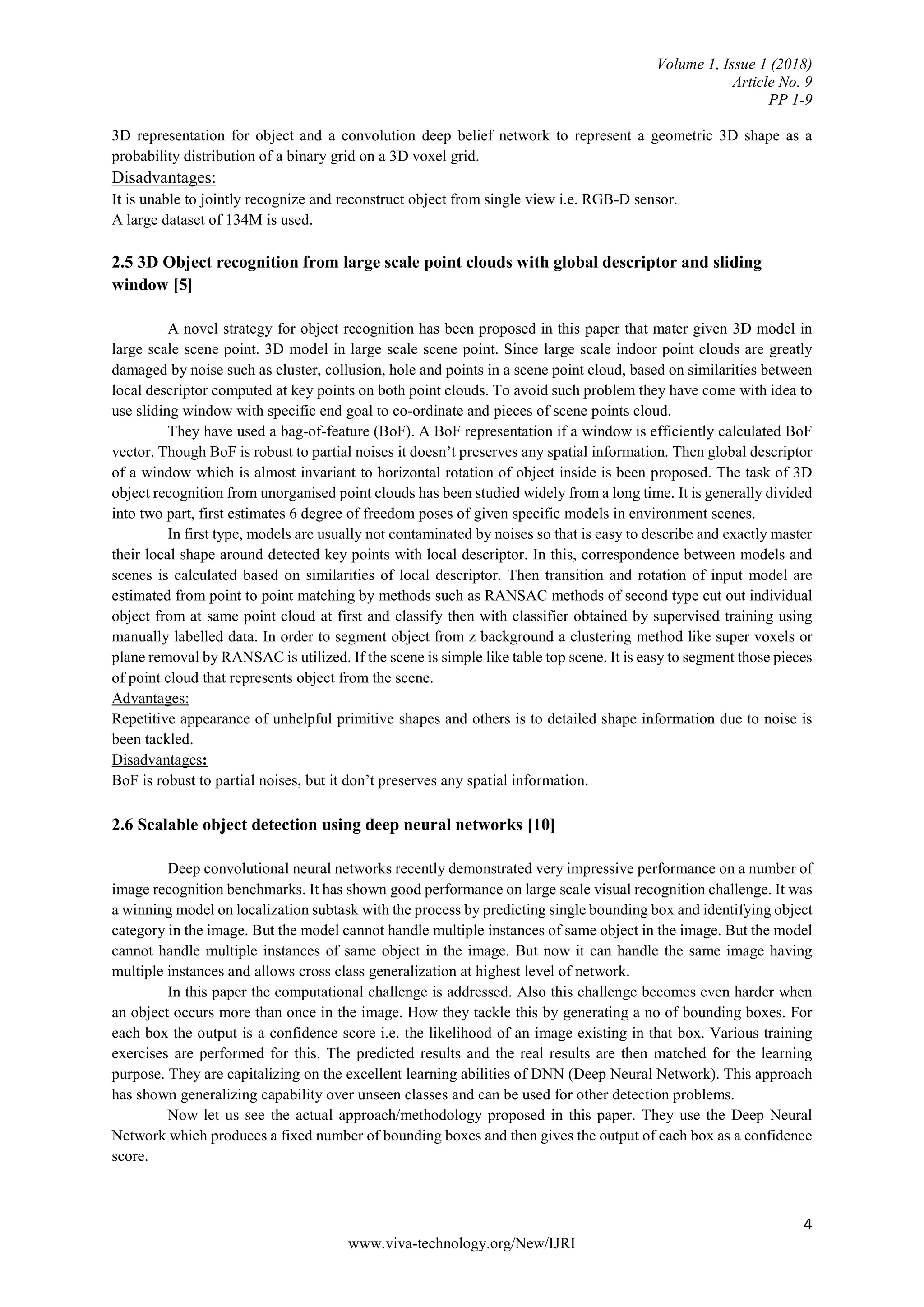 A Literature Survey: Neural Networks for object detection | PDF | Artificial Intelligence ...