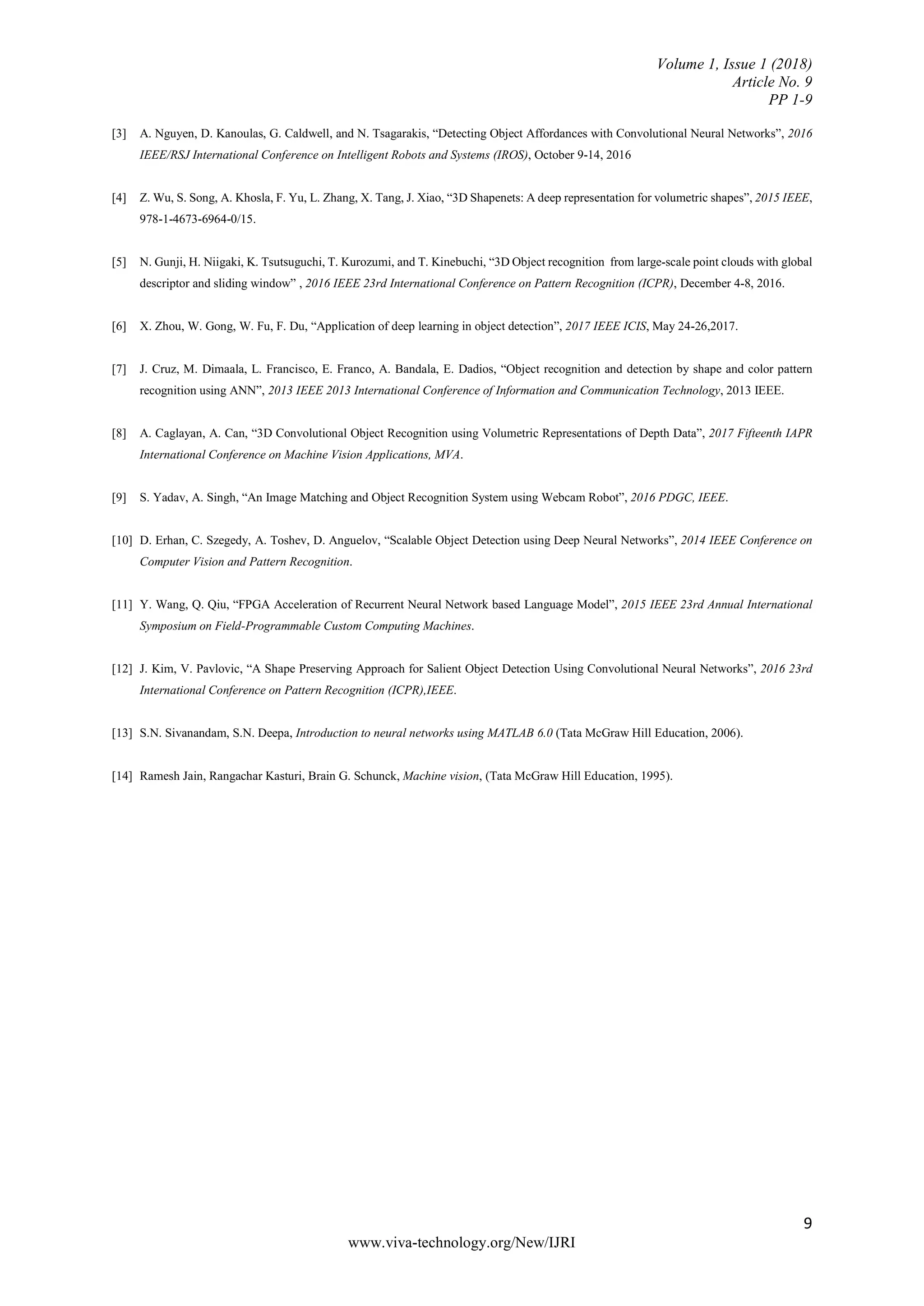 A Literature Survey: Neural Networks for object detection | PDF | Artificial Intelligence ...