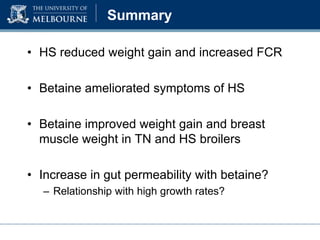 9. Friday Monogastric Sessions dr jeremy cottrell university of melb ...