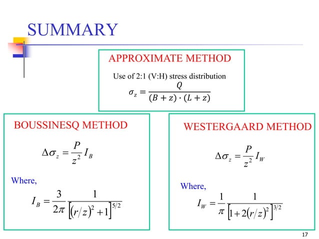 Geotechnical Engineering-II [Lec #9+10: Westergaard Theory] | PPSX ...