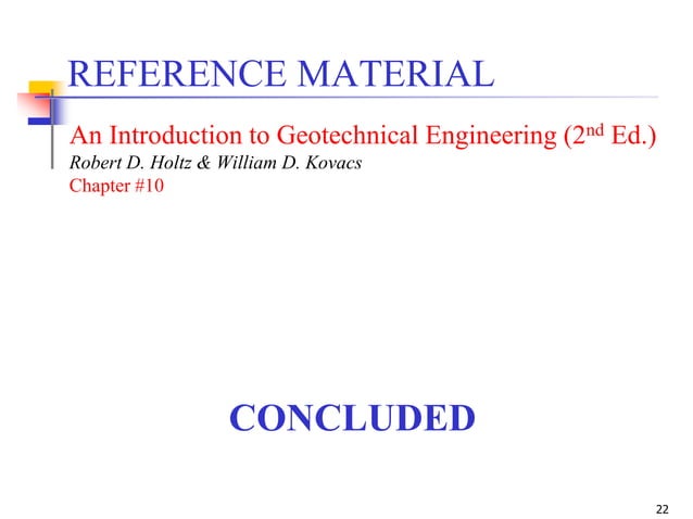 Geotechnical Engineering-II [Lec #9+10: Westergaard Theory] | PPSX ...