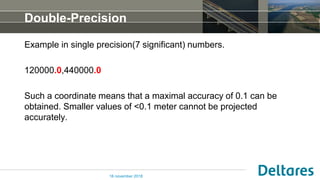 DSD-INT 2018 iMOD version 4.3 double precision big coordinates ...