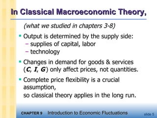 MACROECONOMICS-CH9 | PPT | Commodities | Economy