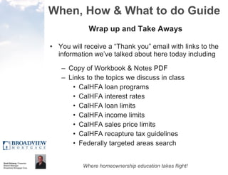 A Complete Guide to CalHFA First Time Homebuyer Programs - Cal30 ...