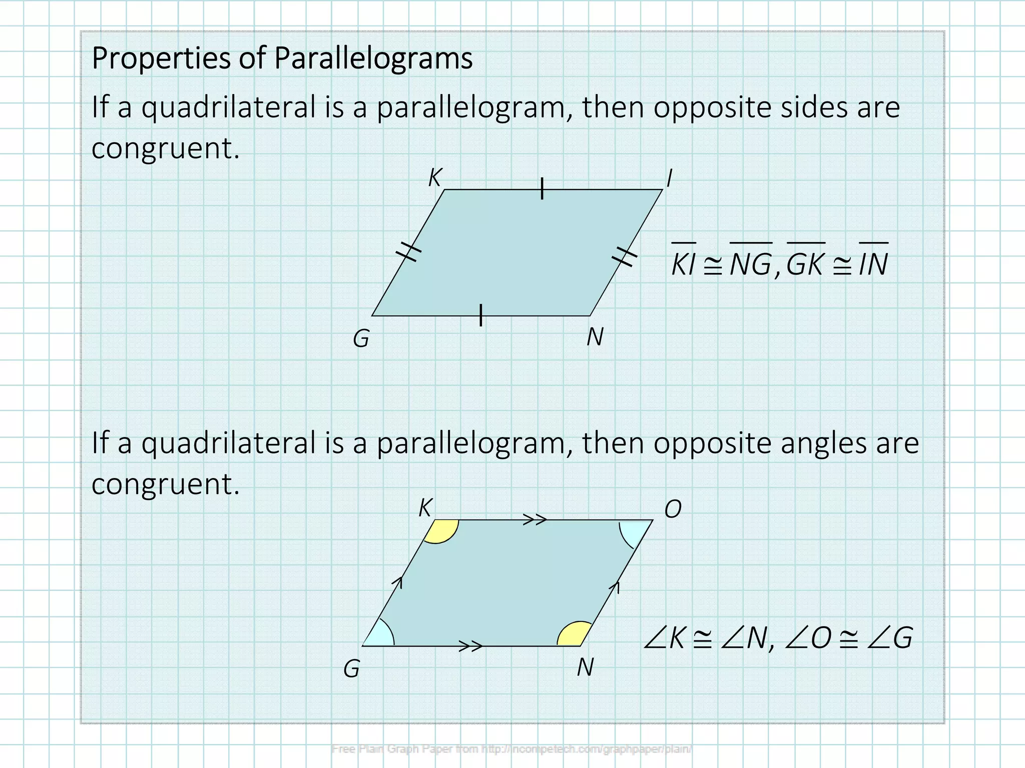 9.2 Parallelograms | PDF