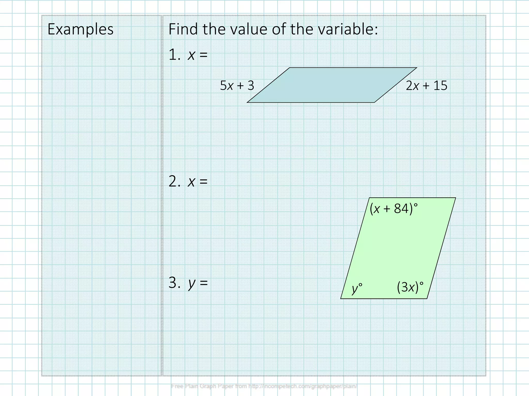 9.2 Parallelograms | PDF
