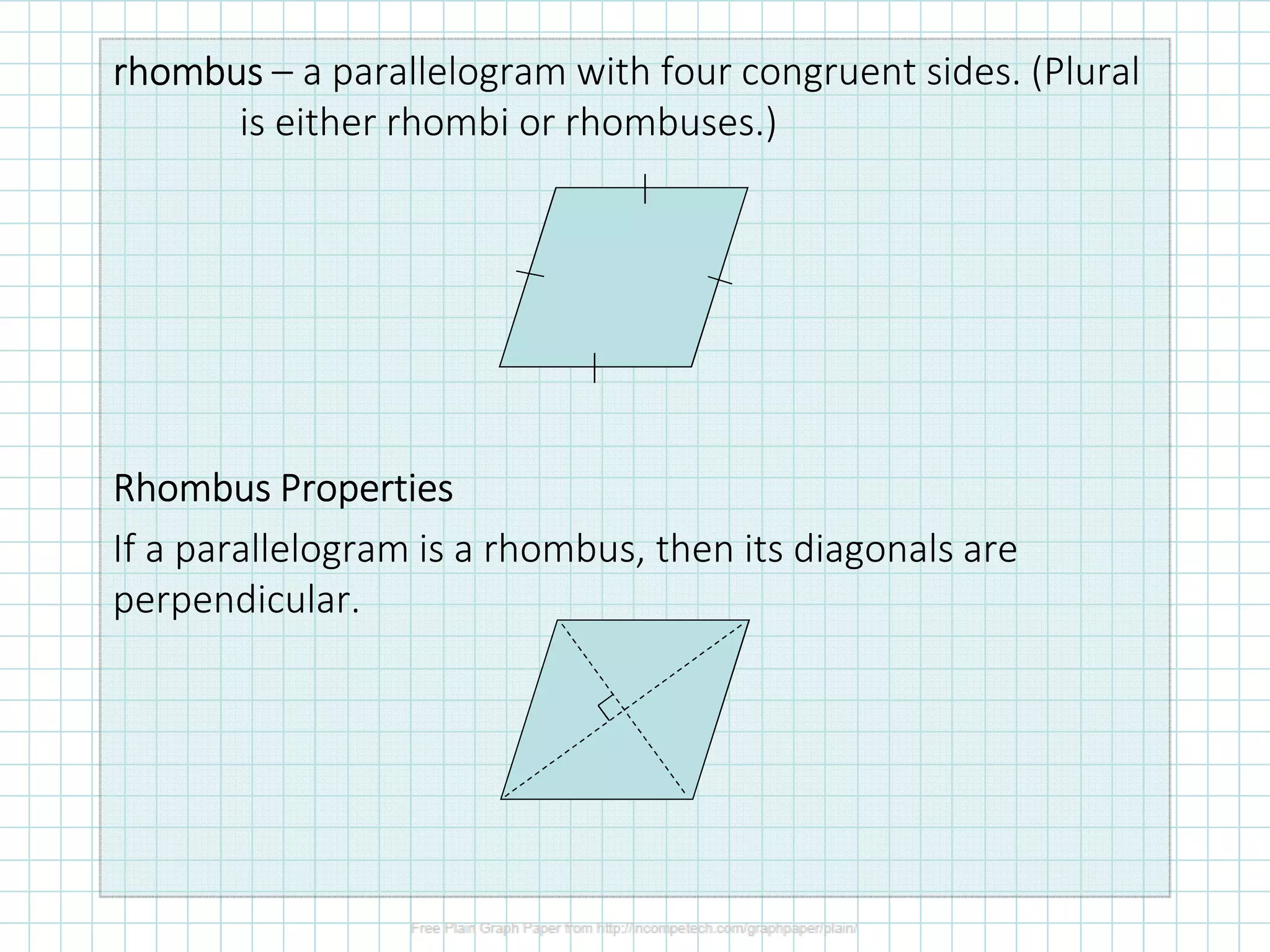 9.3 Special Parallelograms | PDF