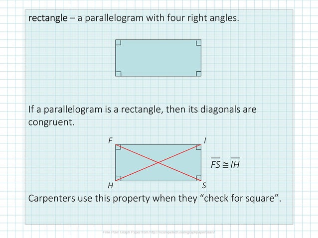9.3 Special Parallelograms | PDF