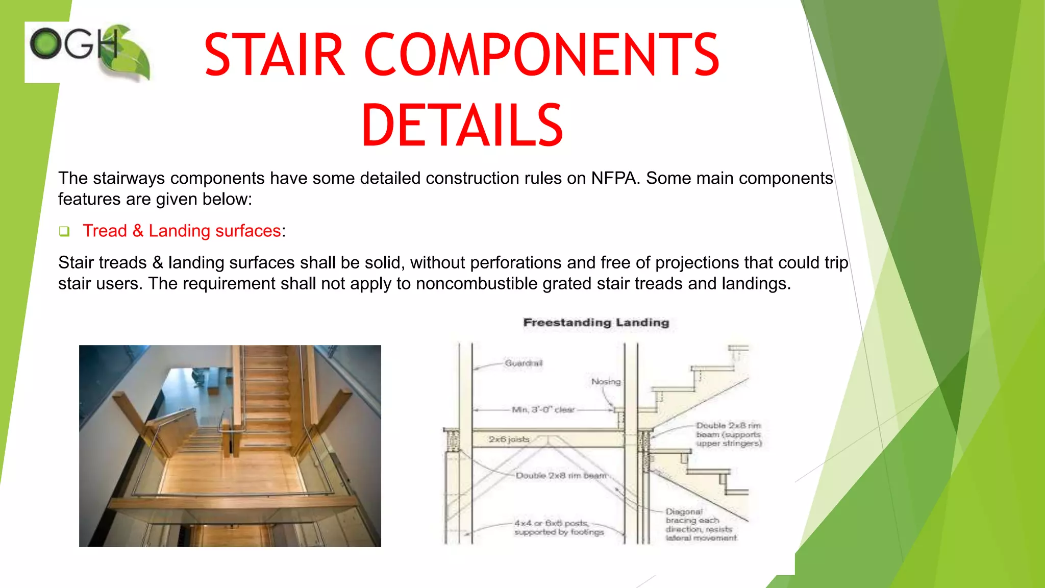 9. Stair Components Details | PPTX | Travel