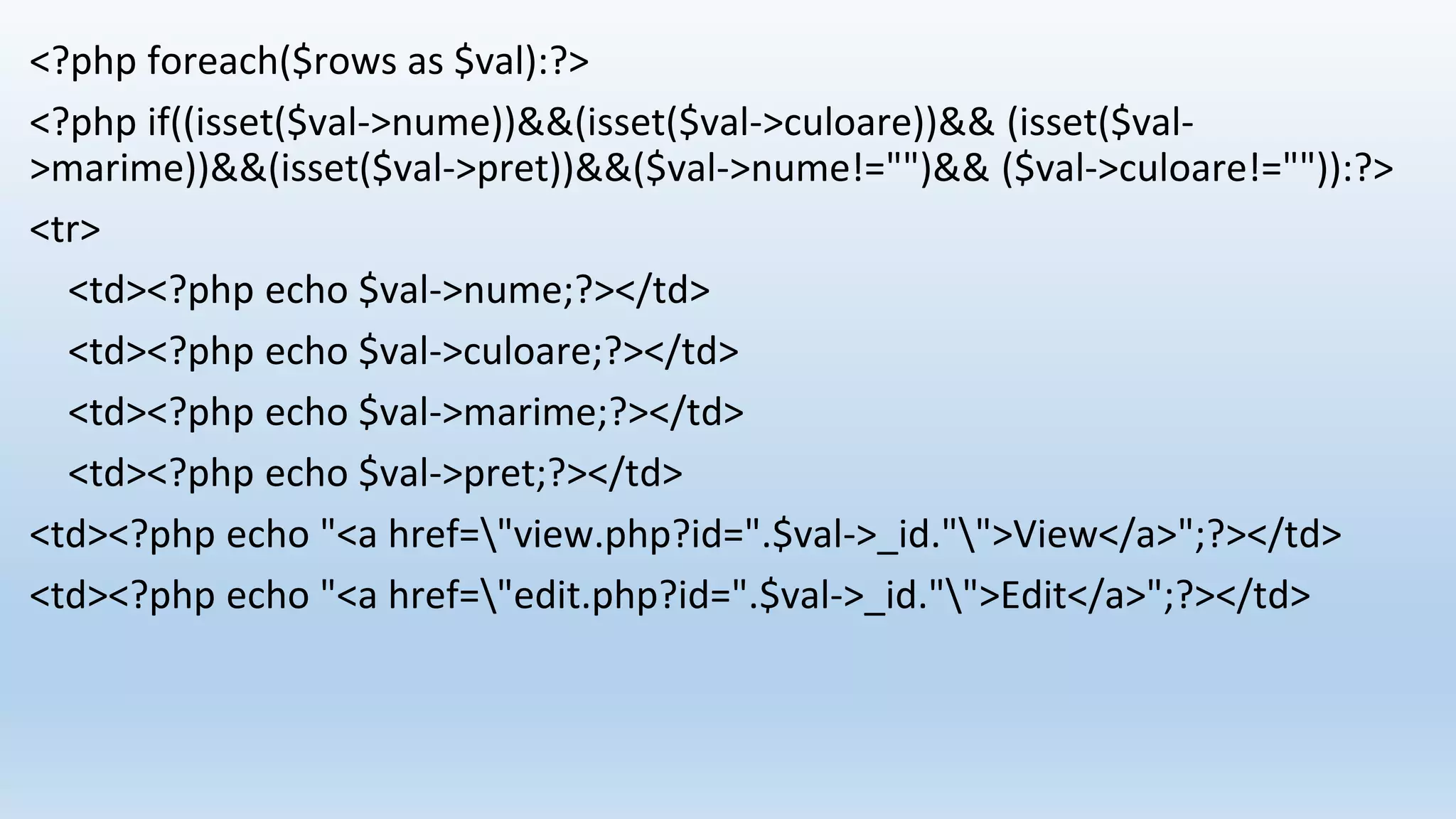 9 Php Mongodb Cautarea Unui Document Ppt