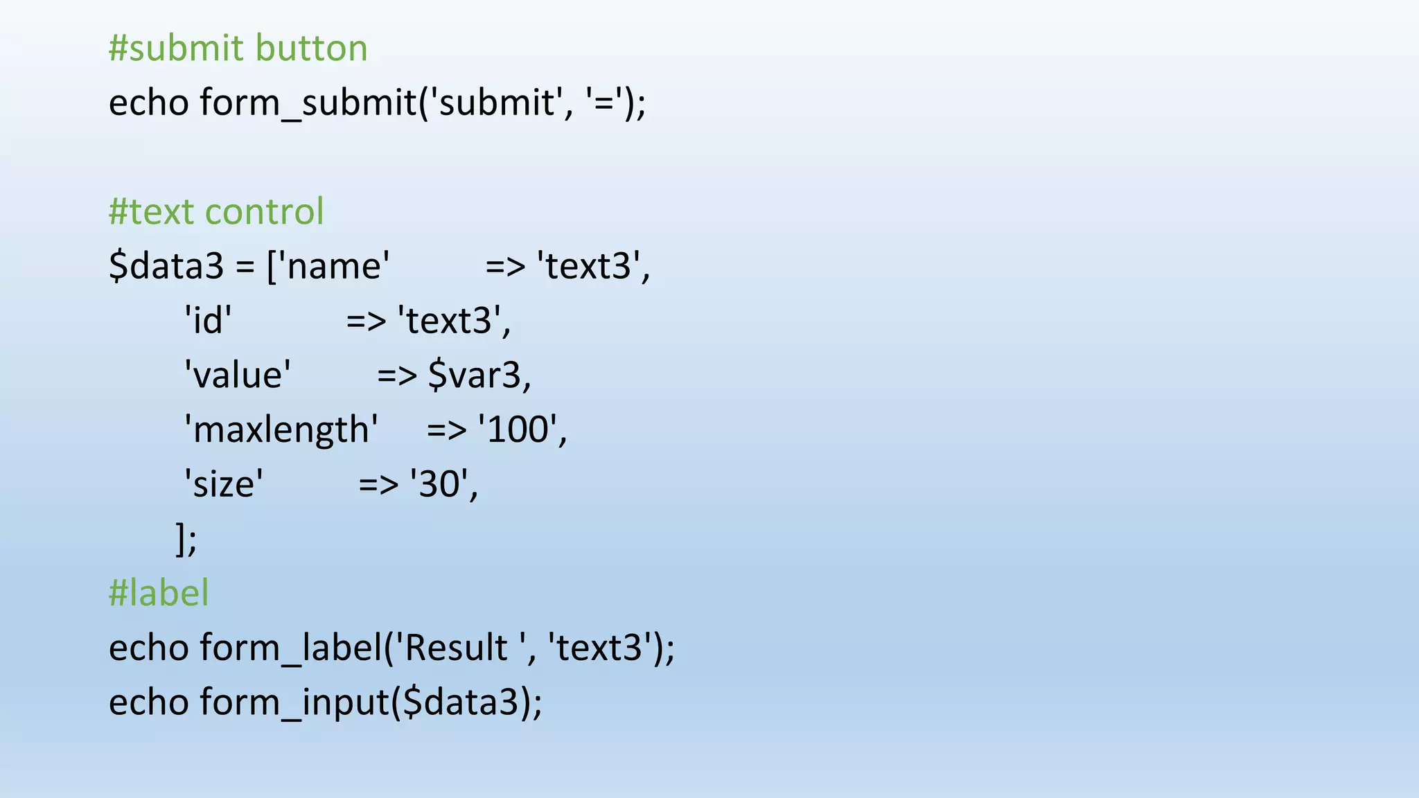 9. CodeIgniter add | PPT
