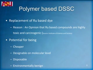 DSSC characterization using EIS | PPTX
