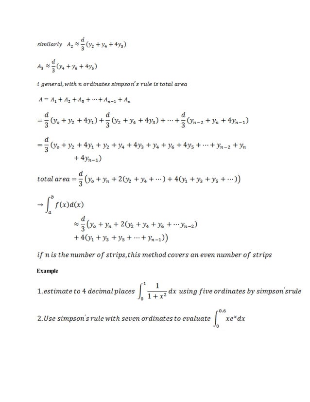 NUMERICAL METHOD | DOCX | Physics | Science