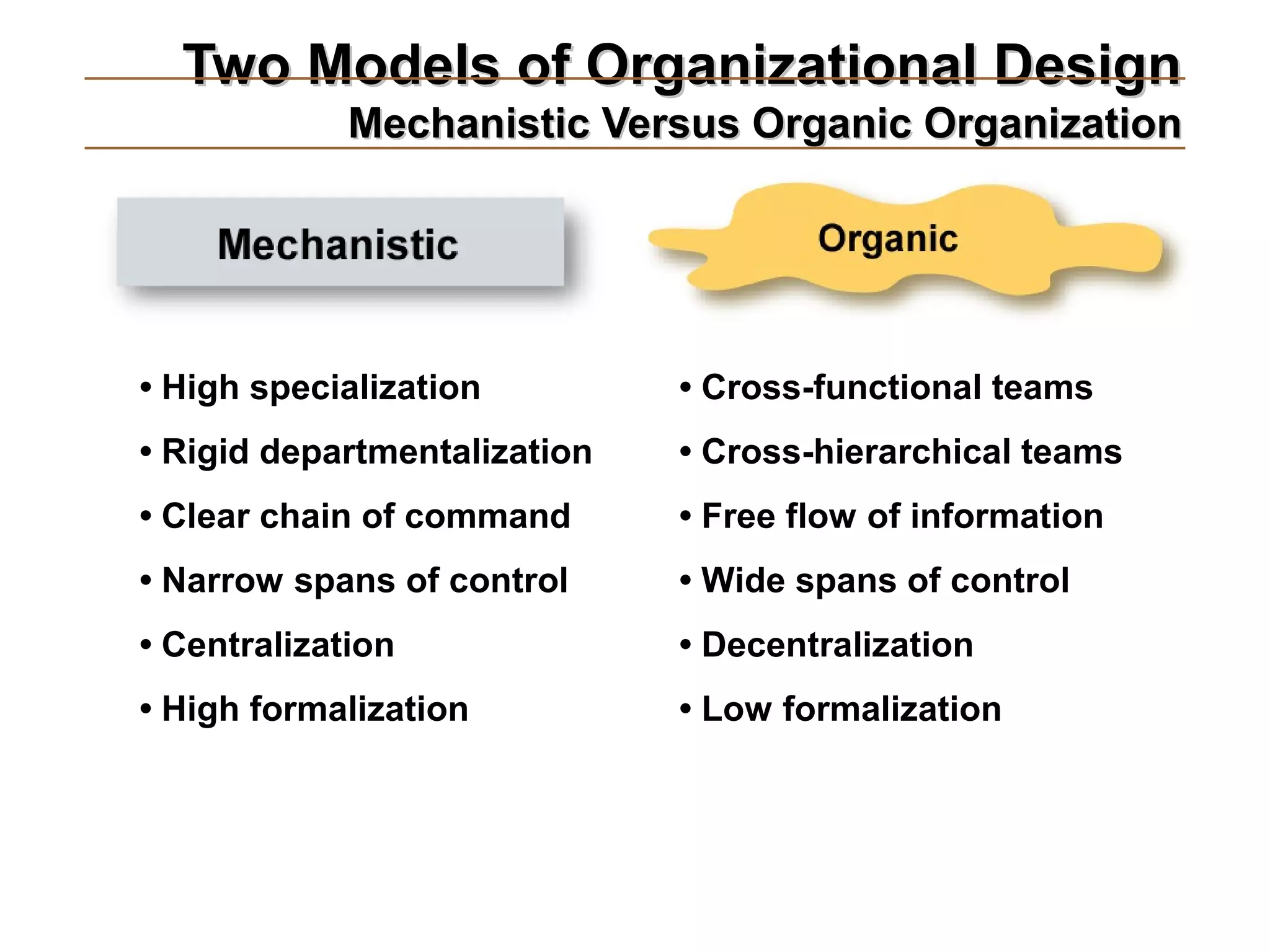 9. Designing organizations | PPT