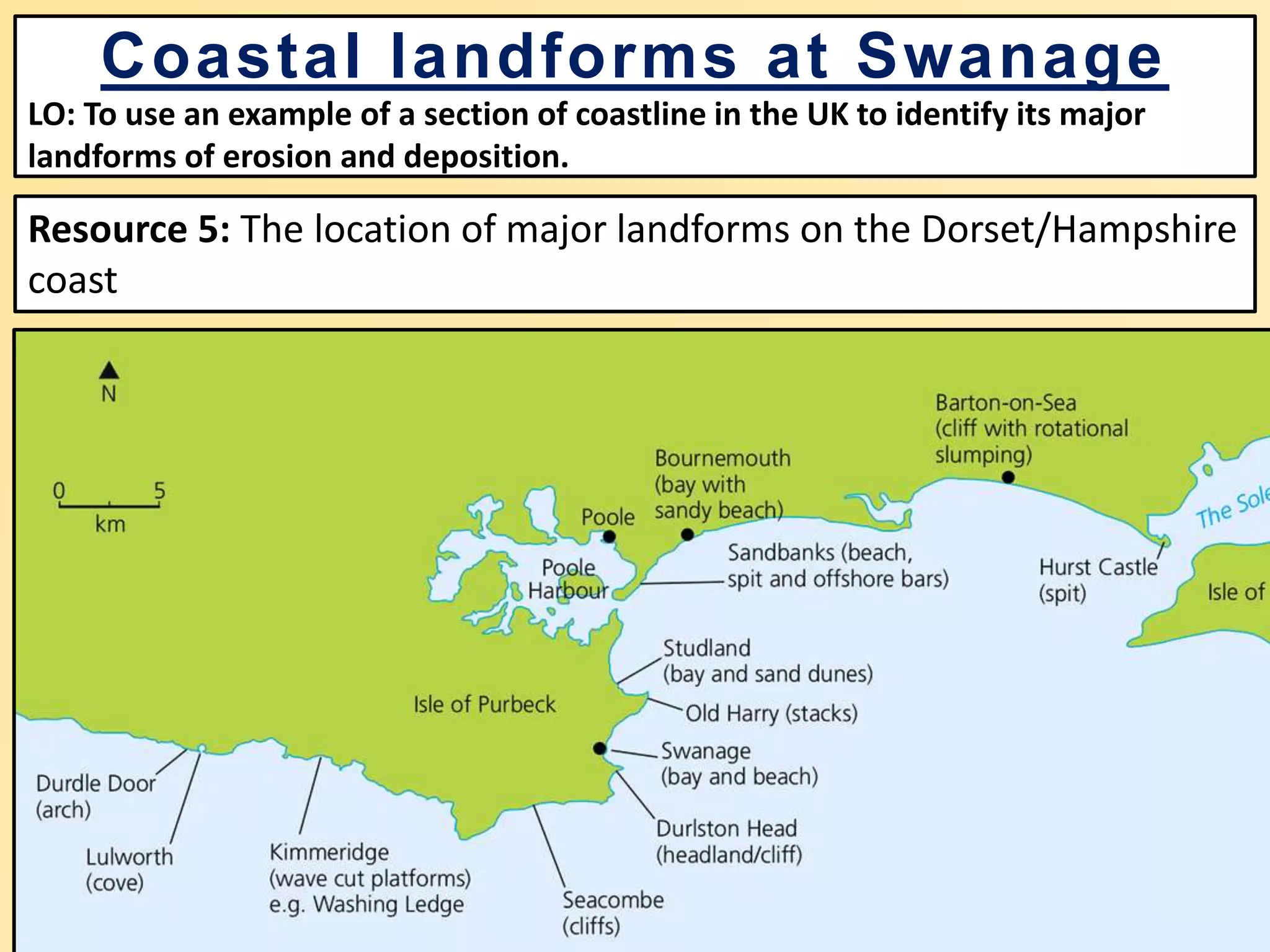 9. Coastal features Swanage | PPTX
