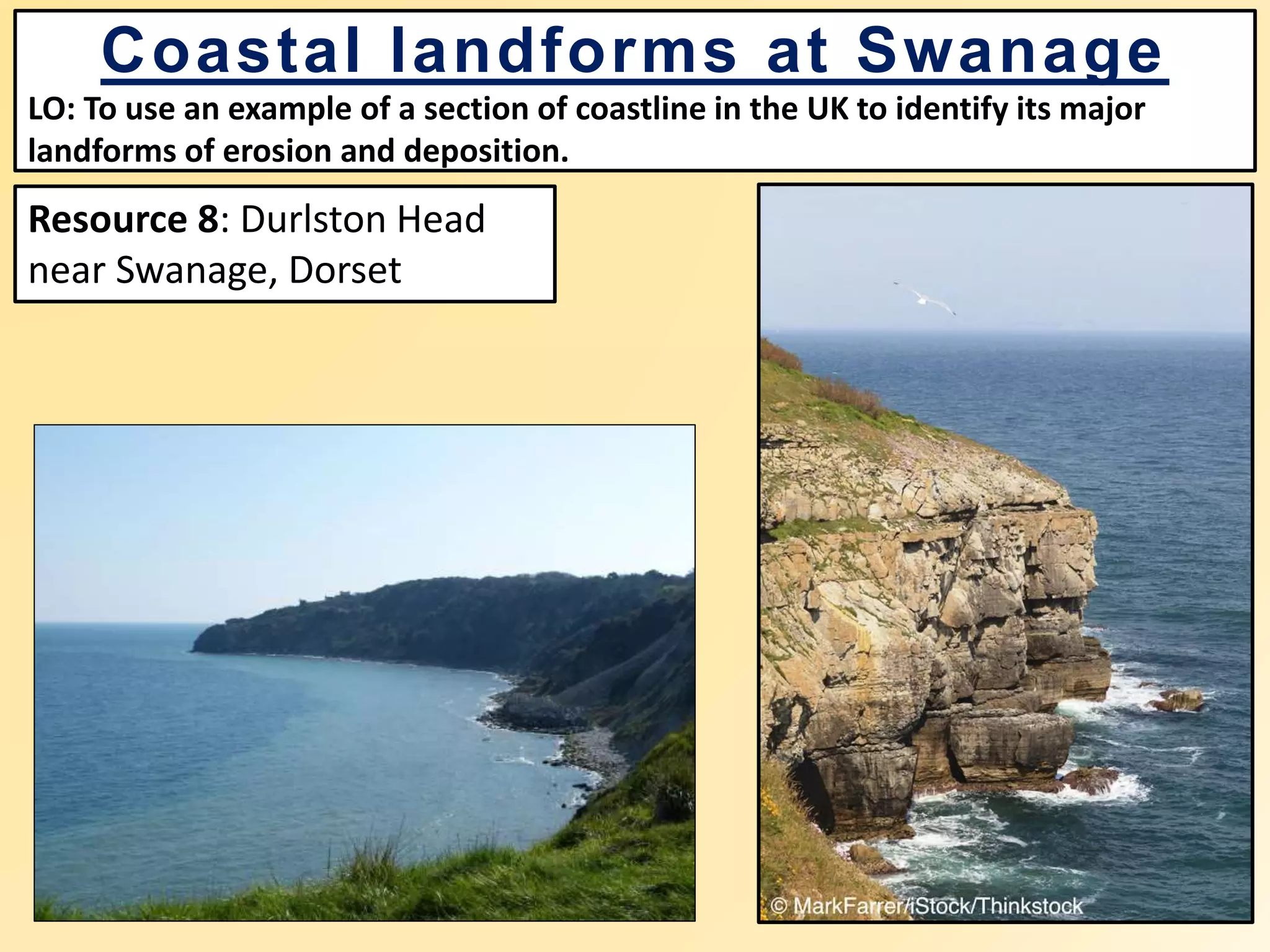 9. Coastal features Swanage | PPTX