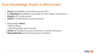 Cees van Wijk - How to preserve privacy on a blockchain? | PPT