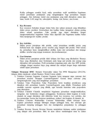 Strategic management. canvas model, diversification, balance scorecard ...