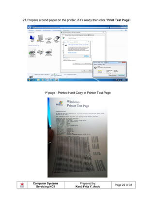 CSS Module 9 - Network Printer | PDF