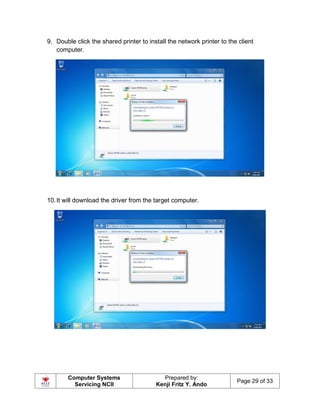 CSS Module 9 - Network Printer | PDF