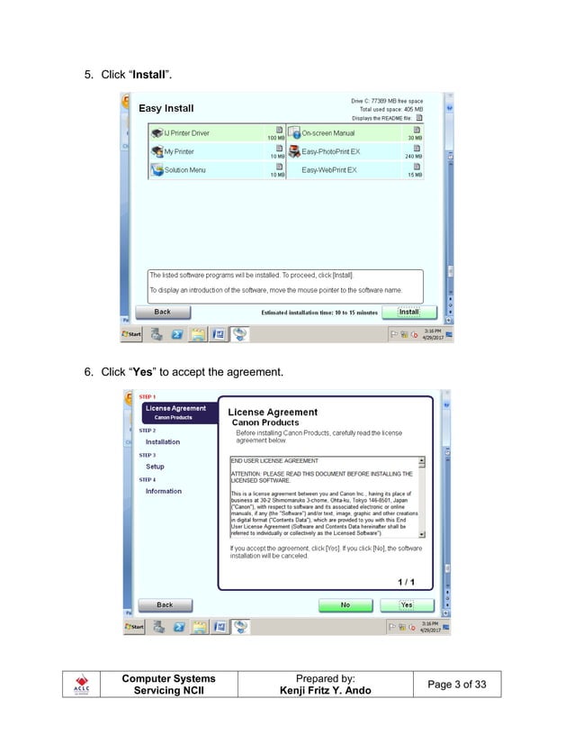 CSS Module 9 - Network Printer | PDF