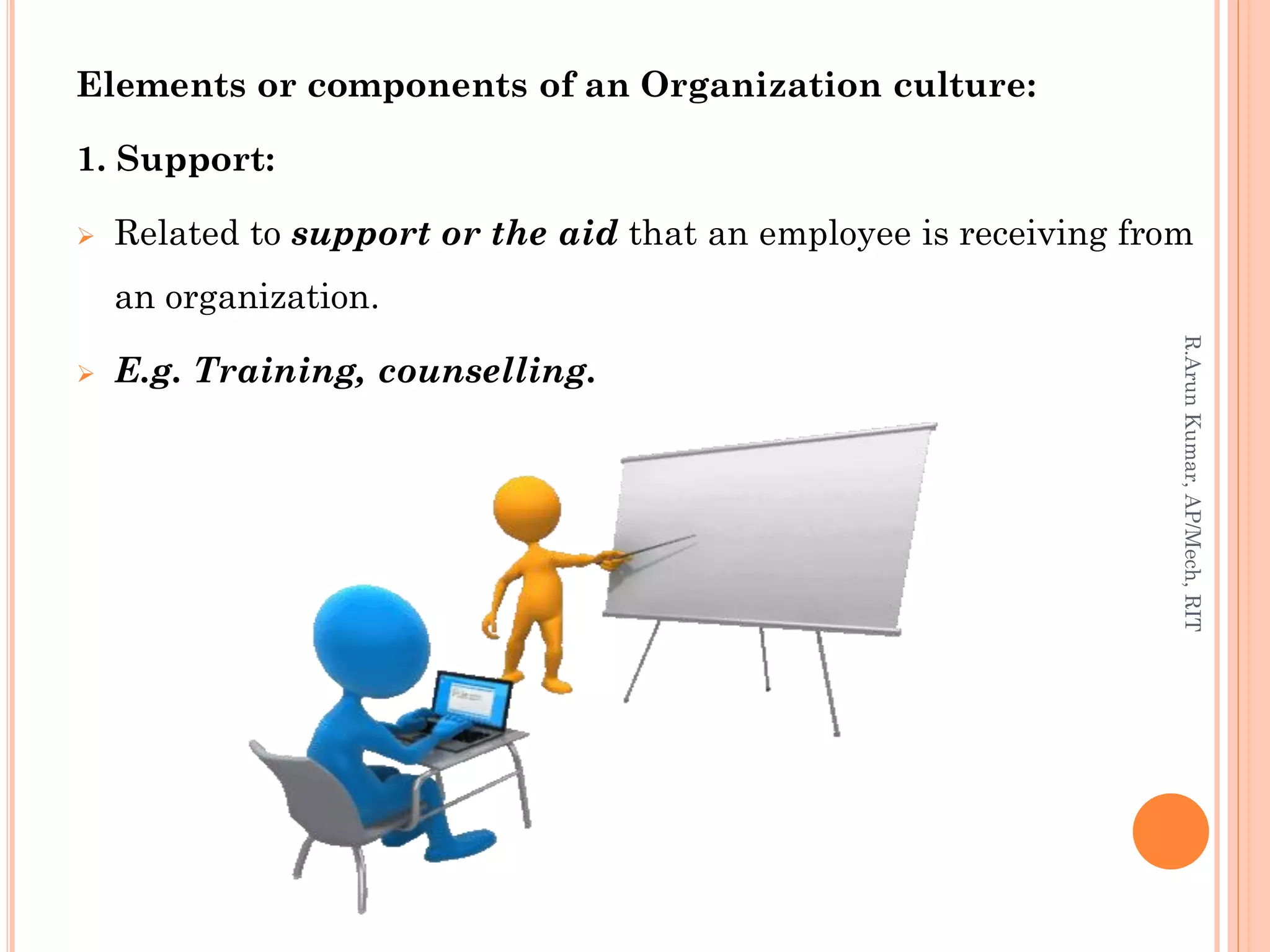 Types and elements of organization culture | PDF