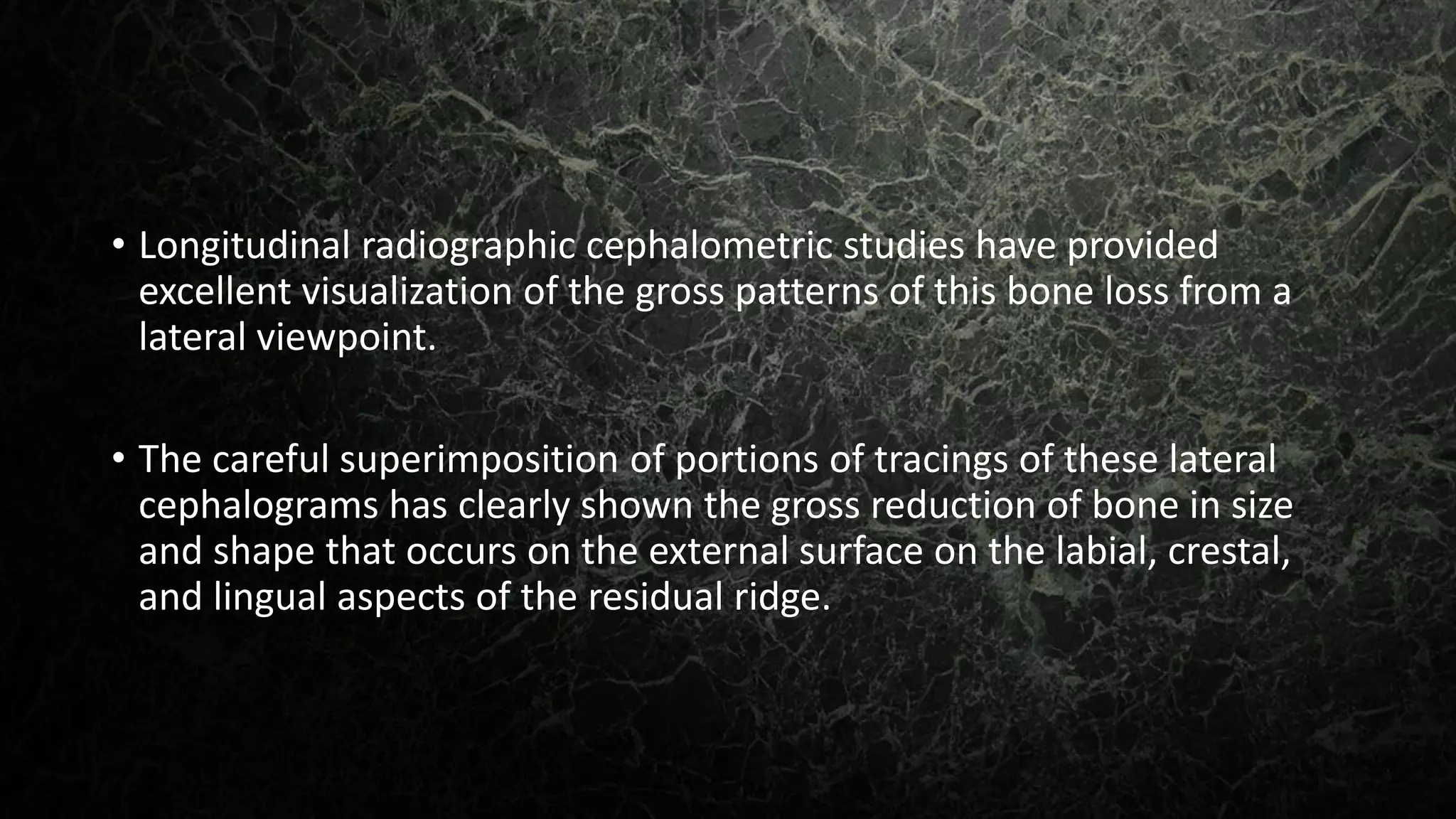 residual ridge resorption | PPTX