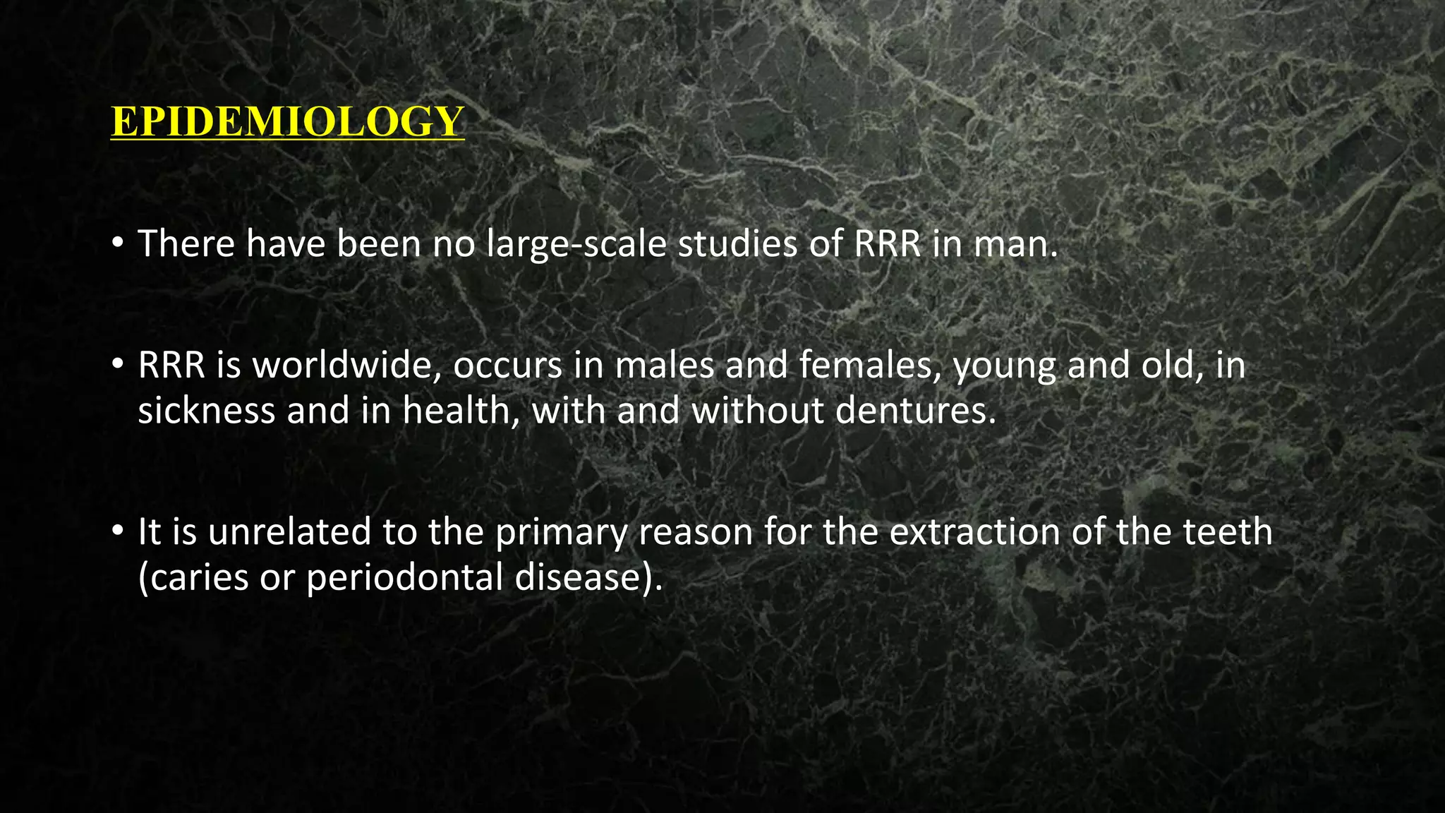 residual ridge resorption | PPTX | Bone and Joint Conditions | Diseases ...