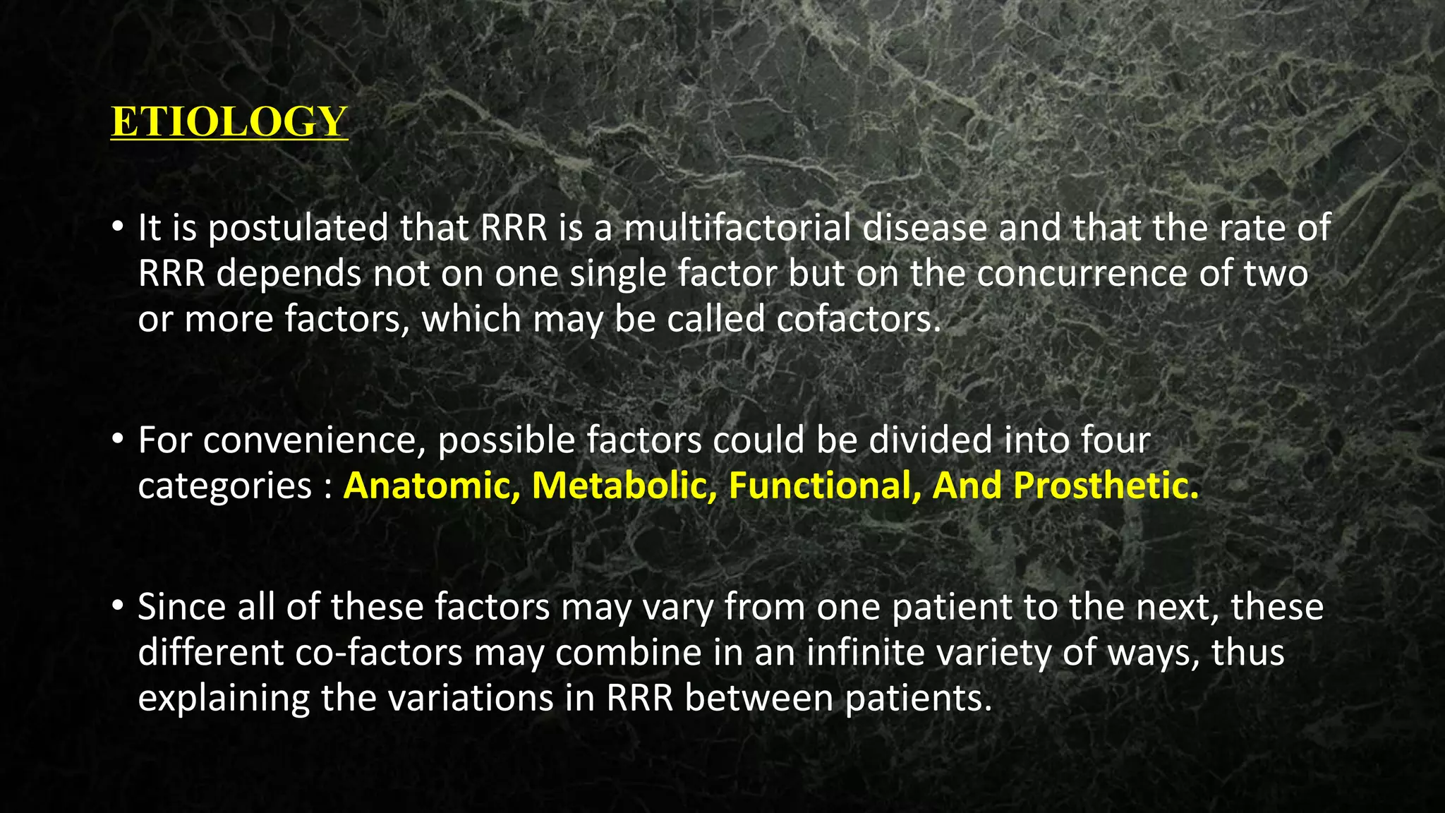 residual ridge resorption | PPTX | Bone and Joint Conditions | Diseases ...