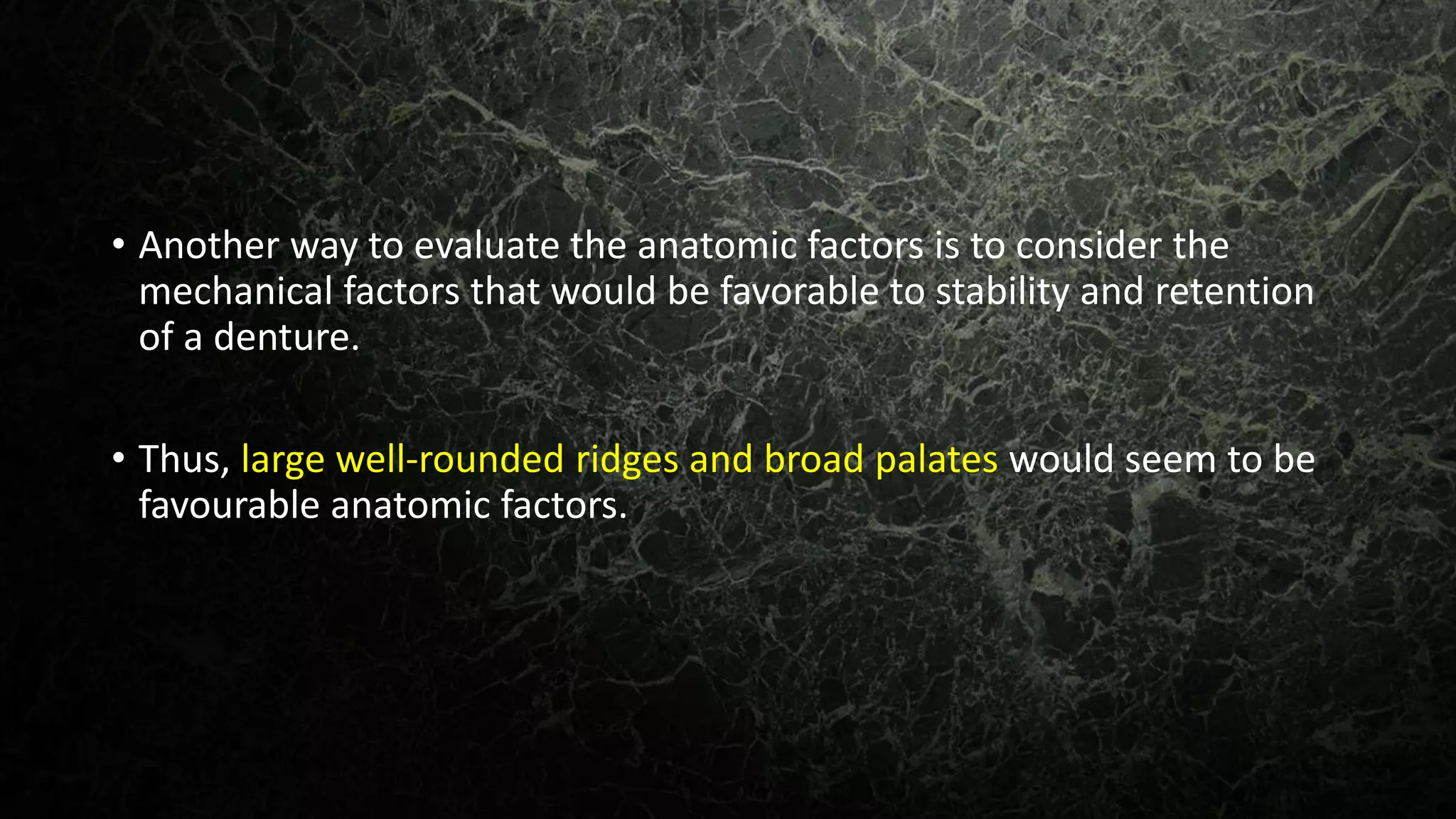 residual ridge resorption | PPTX