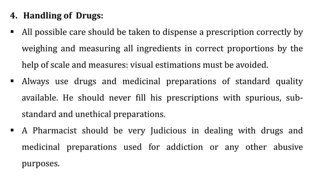 Code of Pharmaceutical Ethics | PPTX