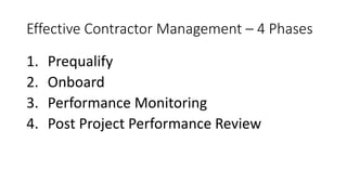 Contractor Safe: Contractor Management & OHS Liability | PDF