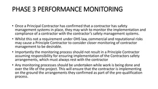 Contractor Safe: Contractor Management & OHS Liability | PDF