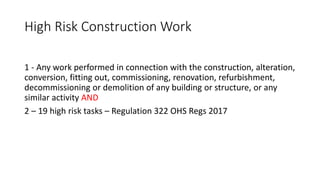 Contractor Safe: Contractor Management & OHS Liability | PDF