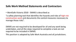 Contractor Safe: Contractor Management & OHS Liability | PDF